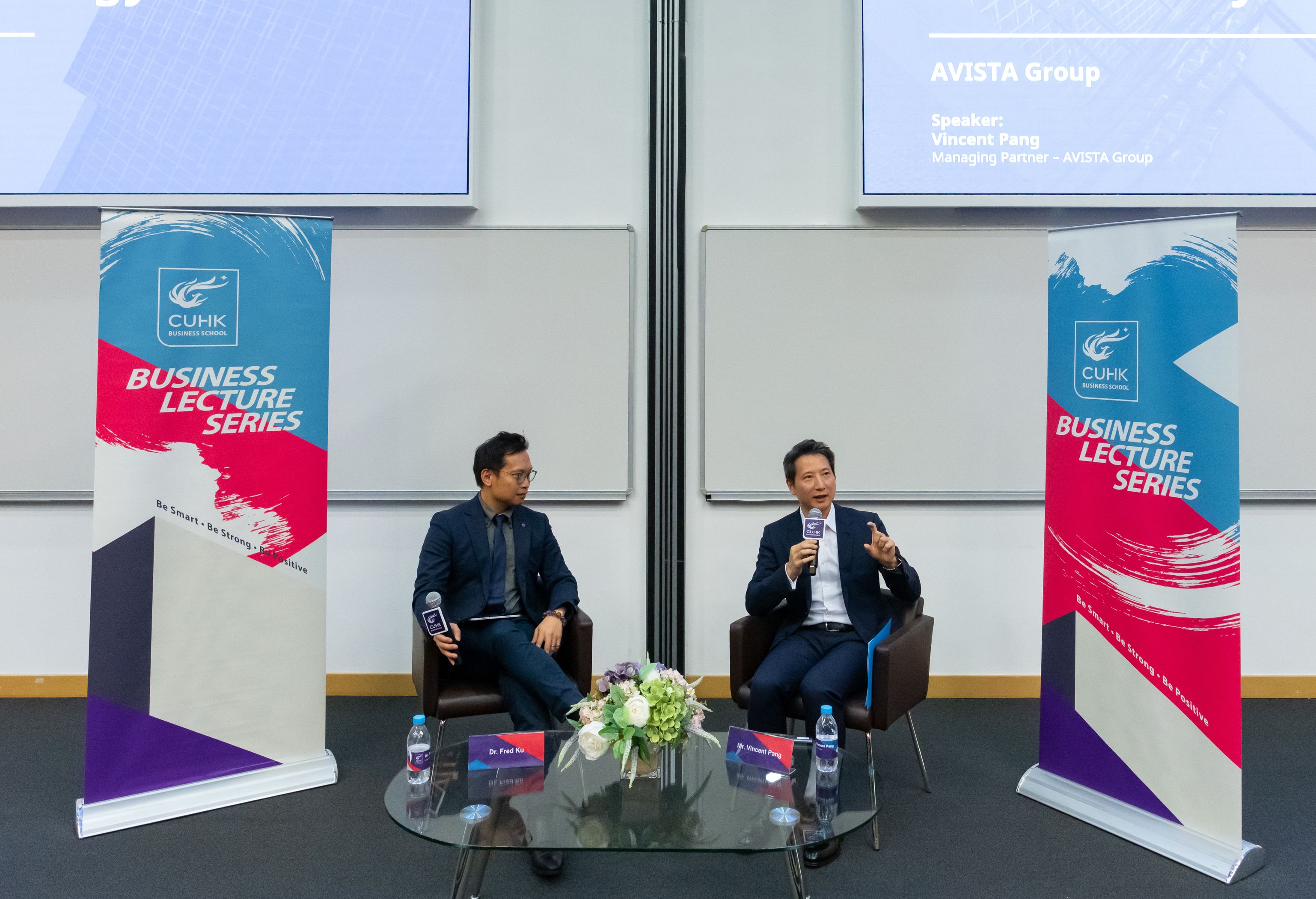 AVISTA Group | As a Business Lecture Speaker at CUHK Business School Undergraduate Lecture