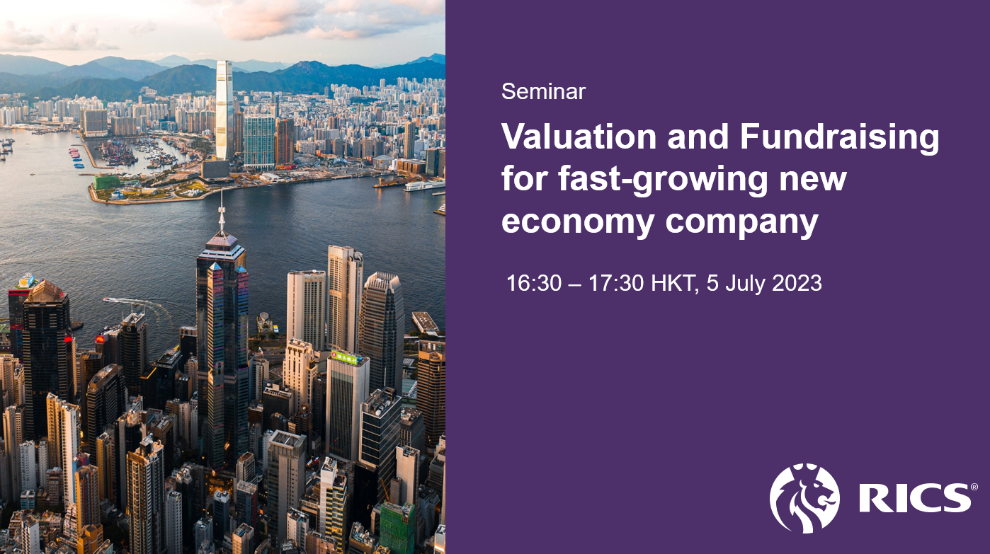 AVISTA Group | As Speaker of RICS Seminar - “Valuation and fundraising for fast-growing new ...